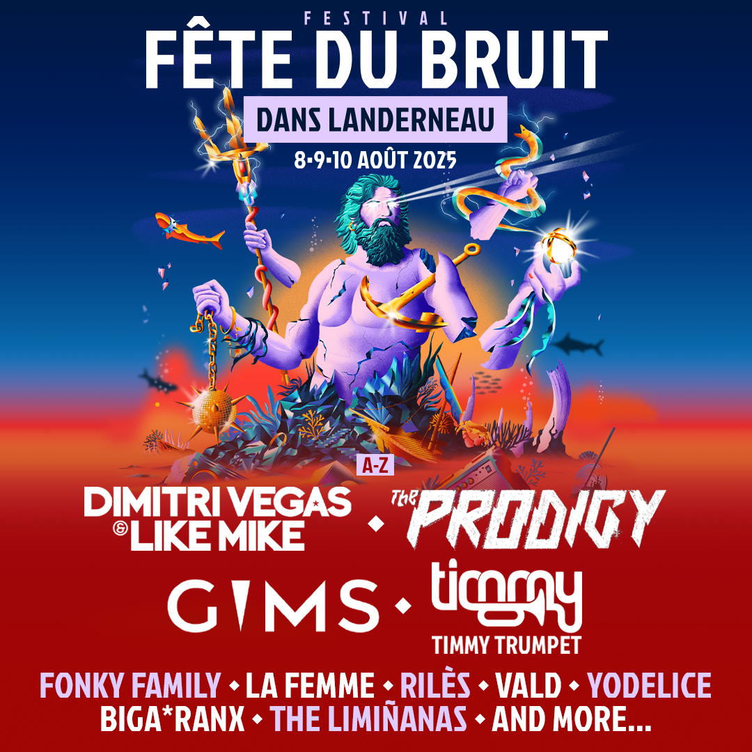 FÊTE DU BRUIT DANS LANDERNEAU 2025 – 8/9/10 AOÛT – LANDERNEAU - REGIE SCENE